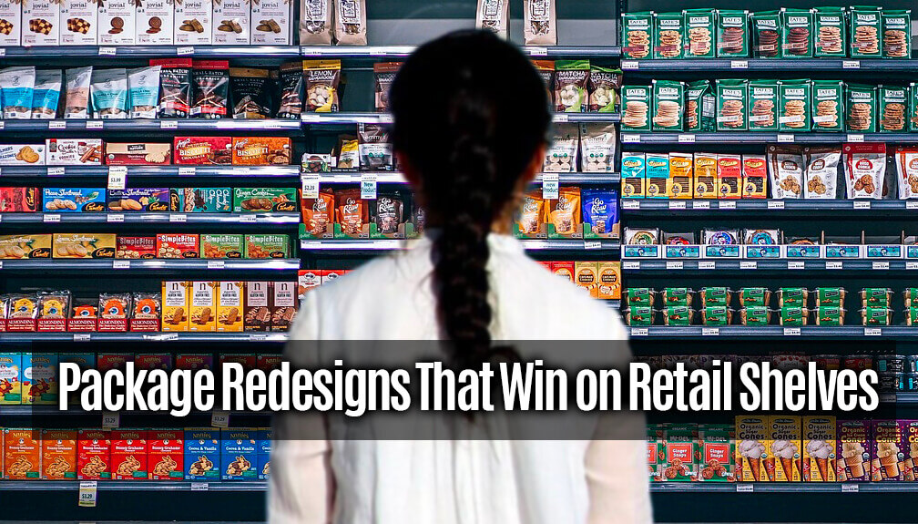 Package Redesigns That Win on Retail Shelves
