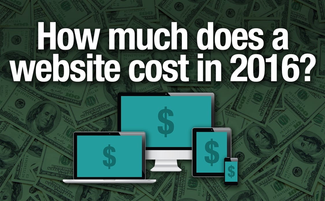 How Much Does A Website Cost In 2016